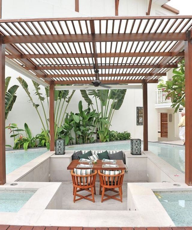 16 Beautiful Pool Patio Designs & Ideas