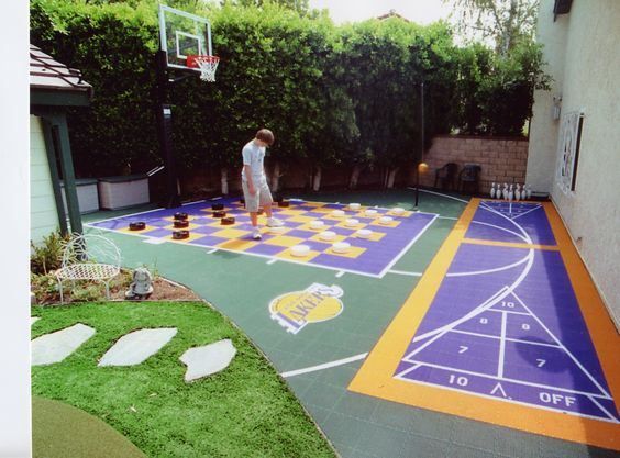 35 Best Backyard Court Ideas