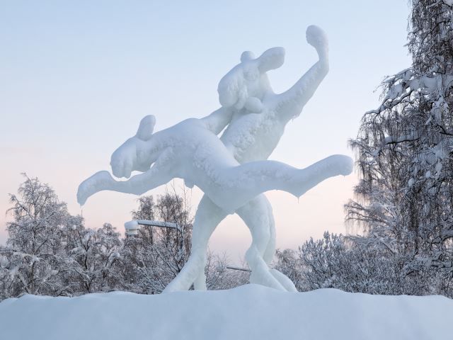 40 Best Snow Sculpture Ideas: #27 is So Cool!