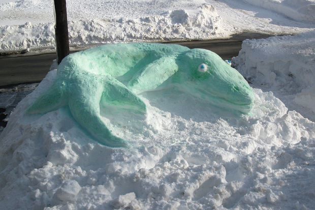 40 Best Snow Sculpture Ideas: #27 is So Cool!