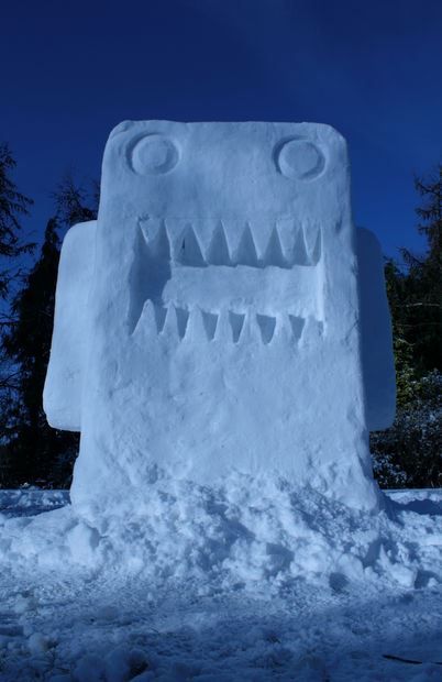 40 Best Snow Sculpture Ideas: #27 is So Cool!