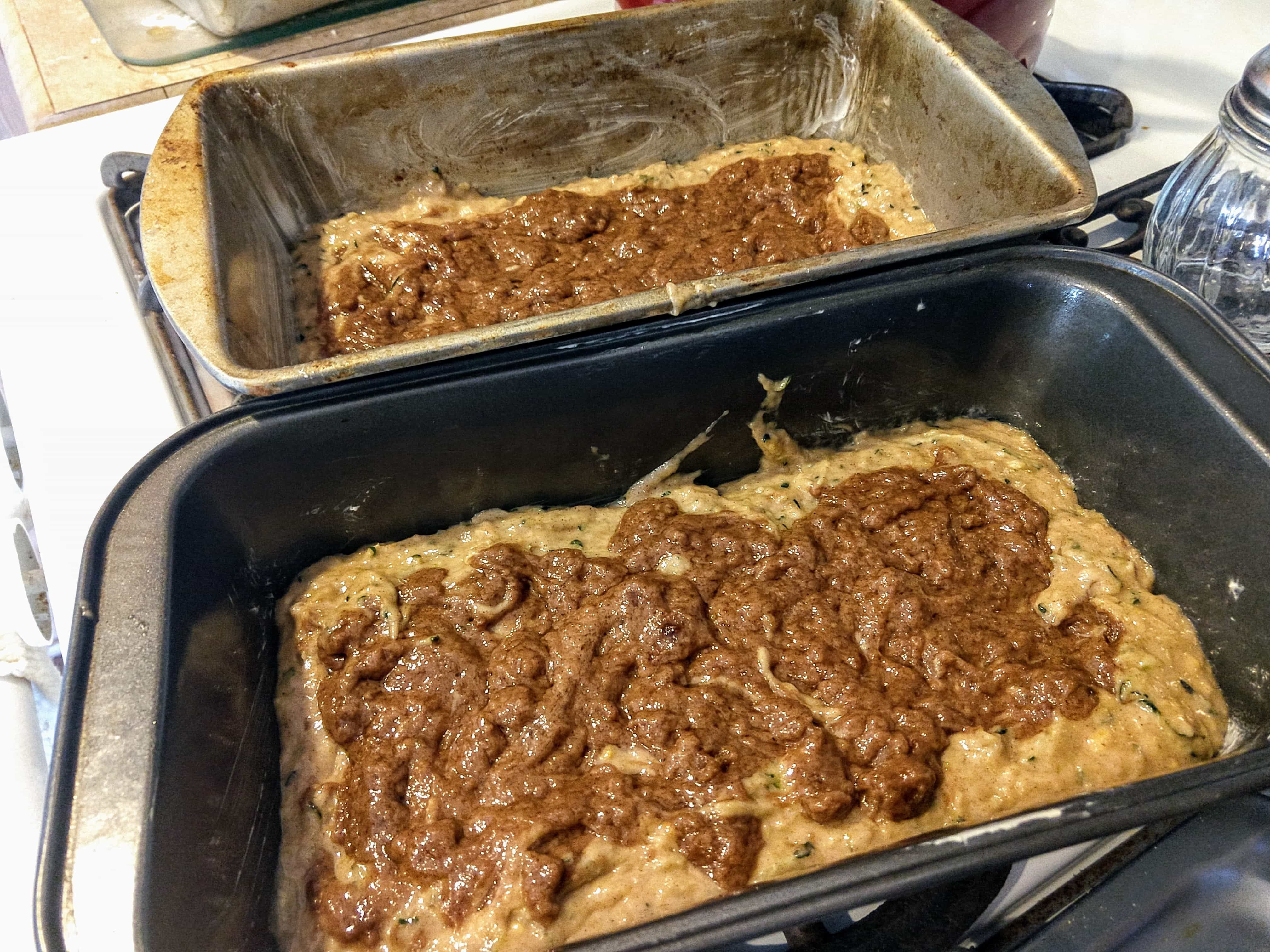 Layered Cinnamon Zucchini Bread