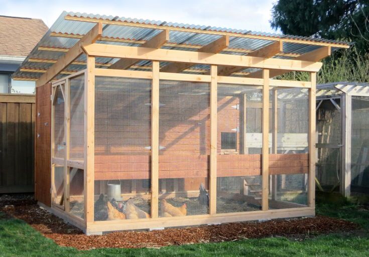 15 Ideas for Chicken Coop Run Plans