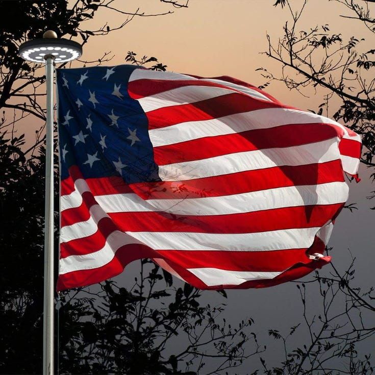 The Best Solar Flagpole Lights