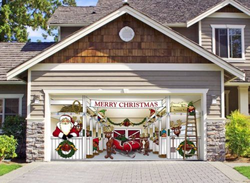 16 Best Garage Christmas Decoration Ideas