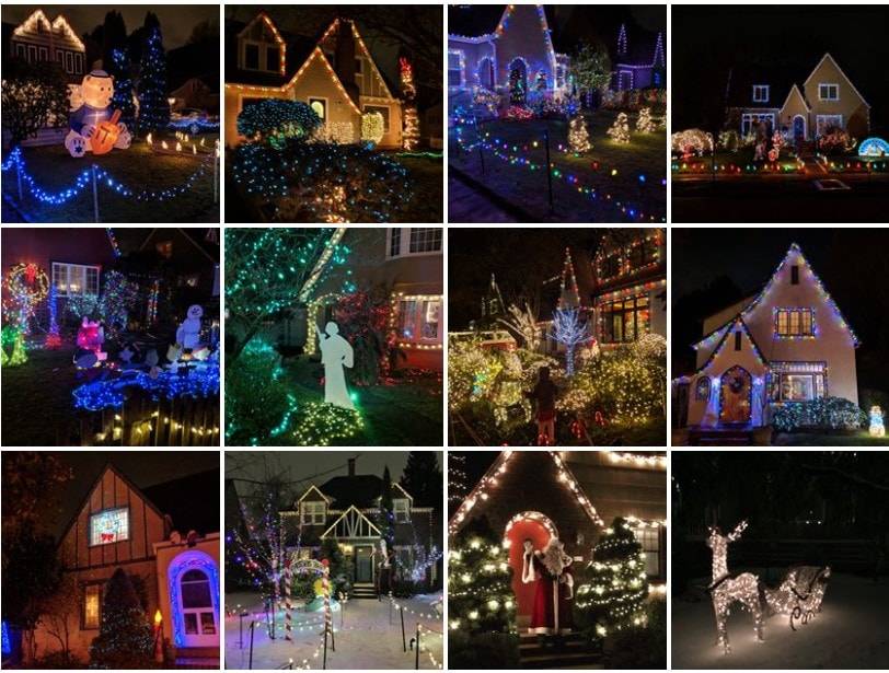42 of the Best Christmas Light Displays in the United States