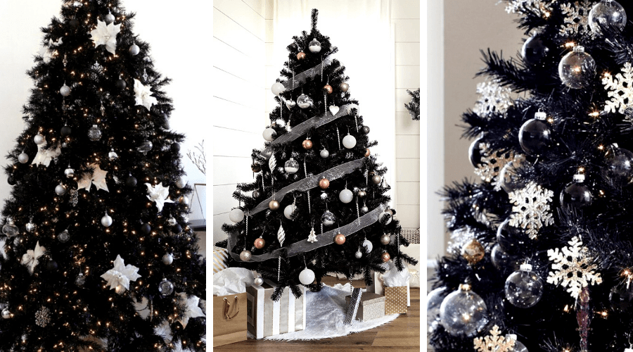 23 of the Best Black Christmas Tree Ideas