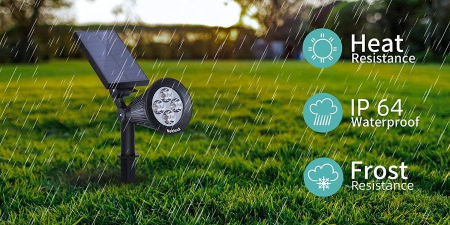 The Best Outdoor Solar Spotlights
