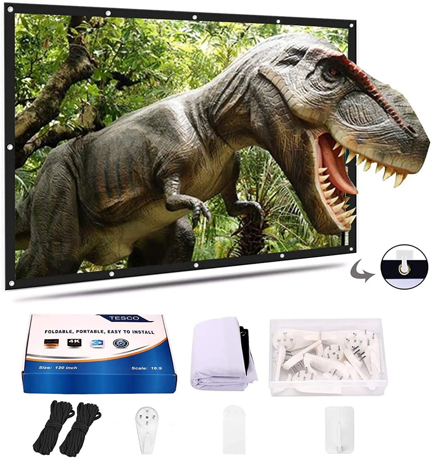 The Best Outdoor Projector Screens to Turn Your Backyard Into a Movie ...