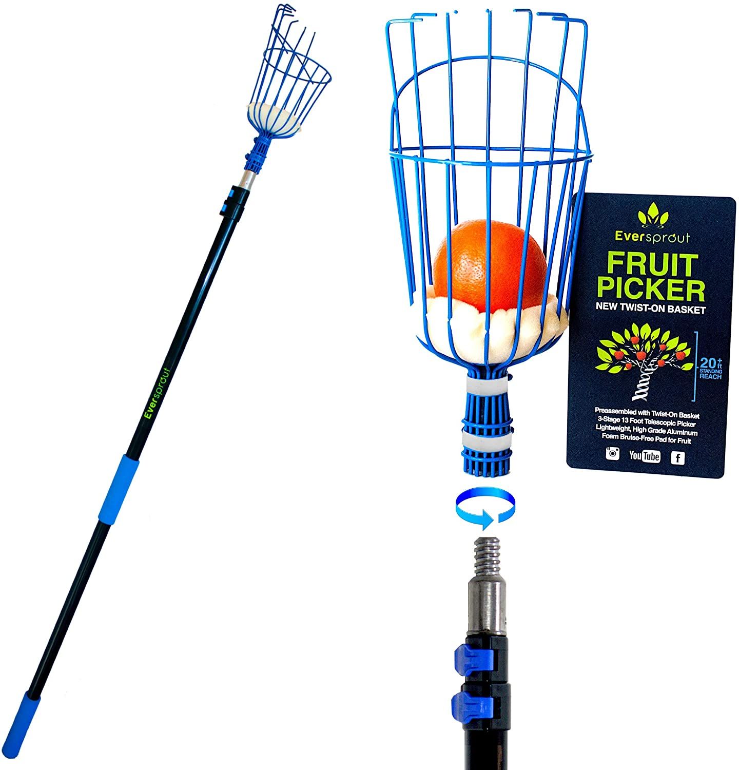 The Best Fruit Picker Tools to Pick Your Trees and Bushes Clean