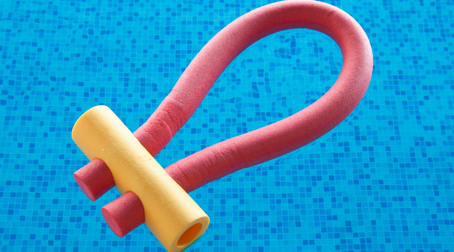 65 Fun & Creative Christmas Decorations Made From Pool Noodles