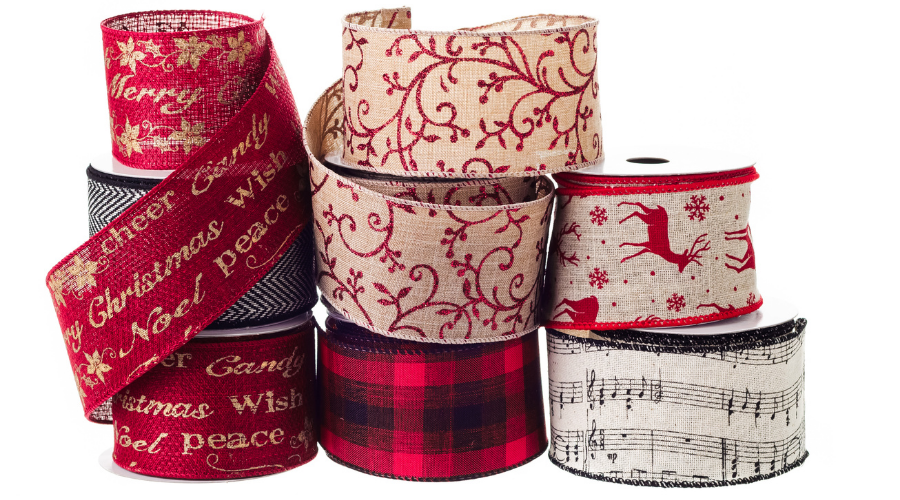 60 Christmas Ribbon Decoration Ideas