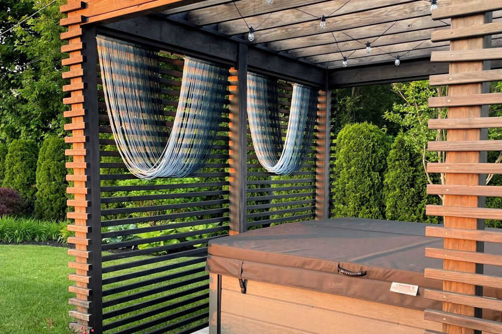 Hot Tub Privacy Screens For Decks Hot Tub Privacy Ideas: How To