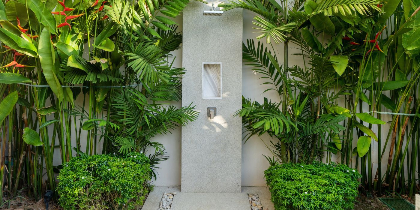 Add an Outdoor Shower to Your Backyard