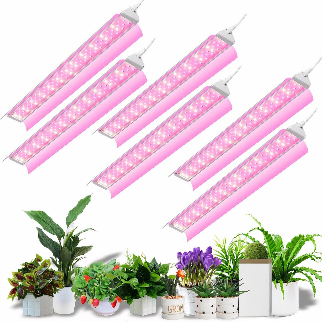 Top 3 Pink Grow Lights for Indoor Gardening