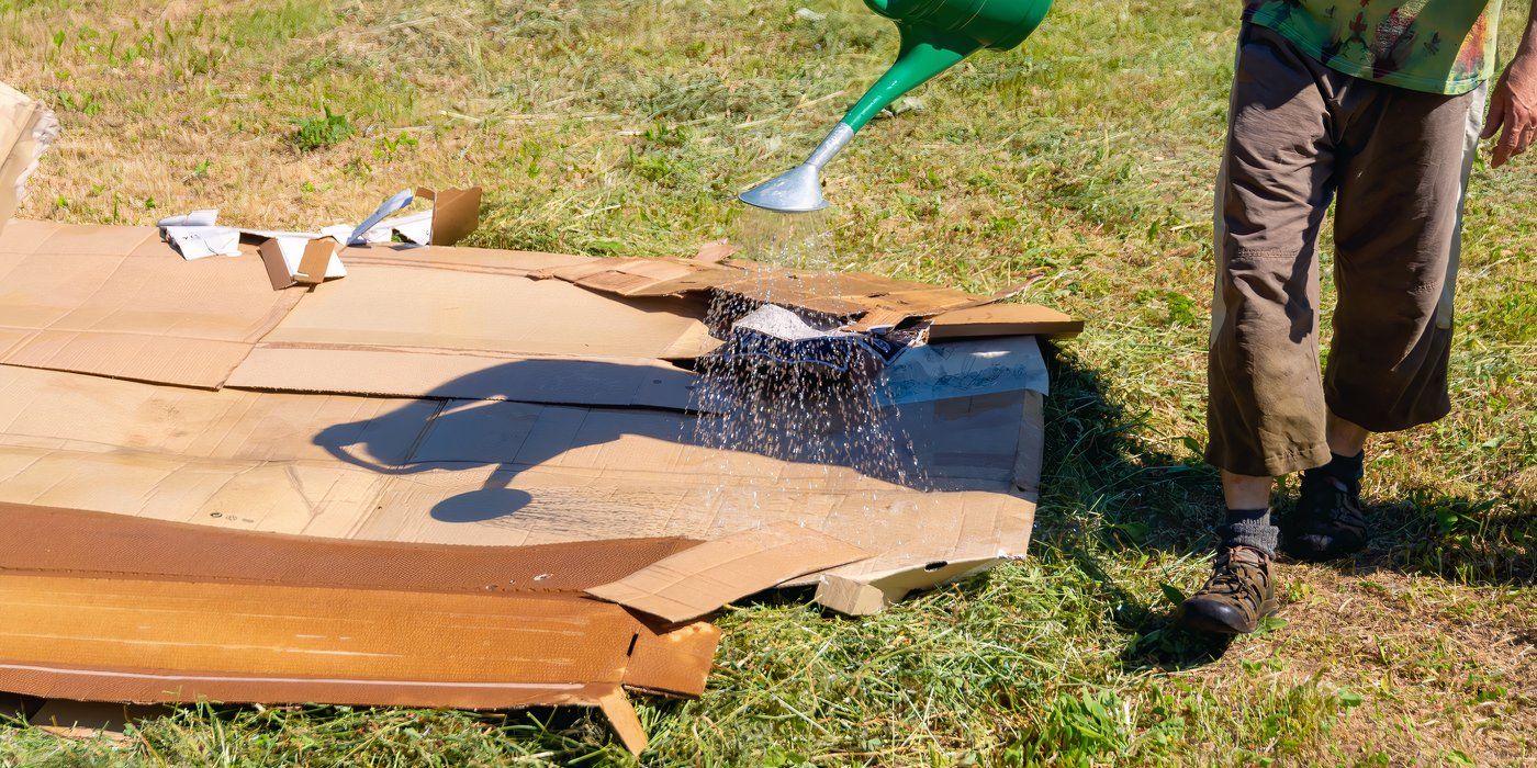 Cardboard in the Garden: Why It's An Effective Landscaping Mulch