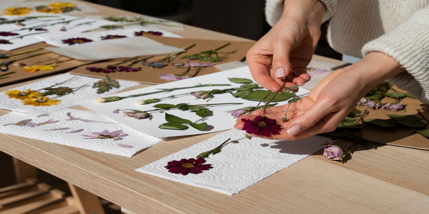 A Complete Guide to Pressing Flowers