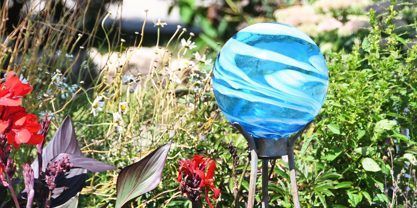 Gazing Balls for Garden: Create Garden Themes and Landscaping Art
