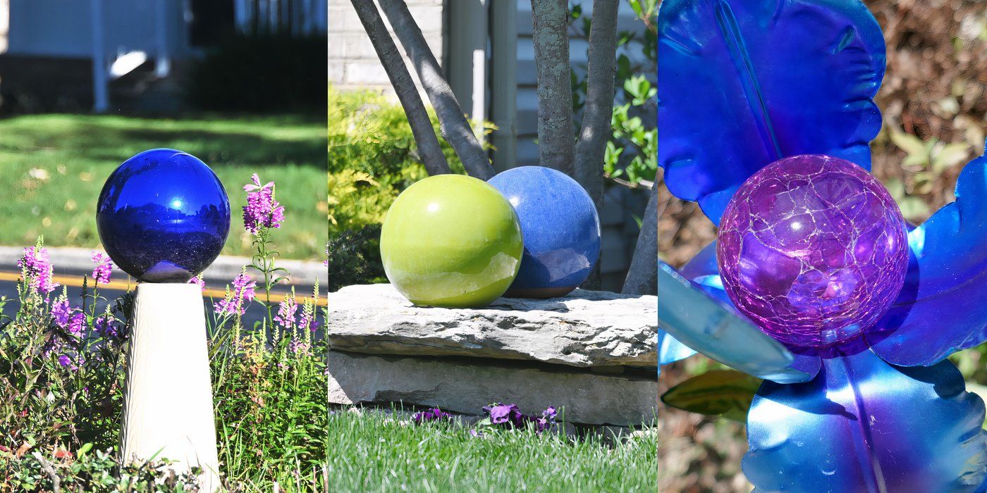 Gazing Balls for Garden: Create Garden Themes and Landscaping Art