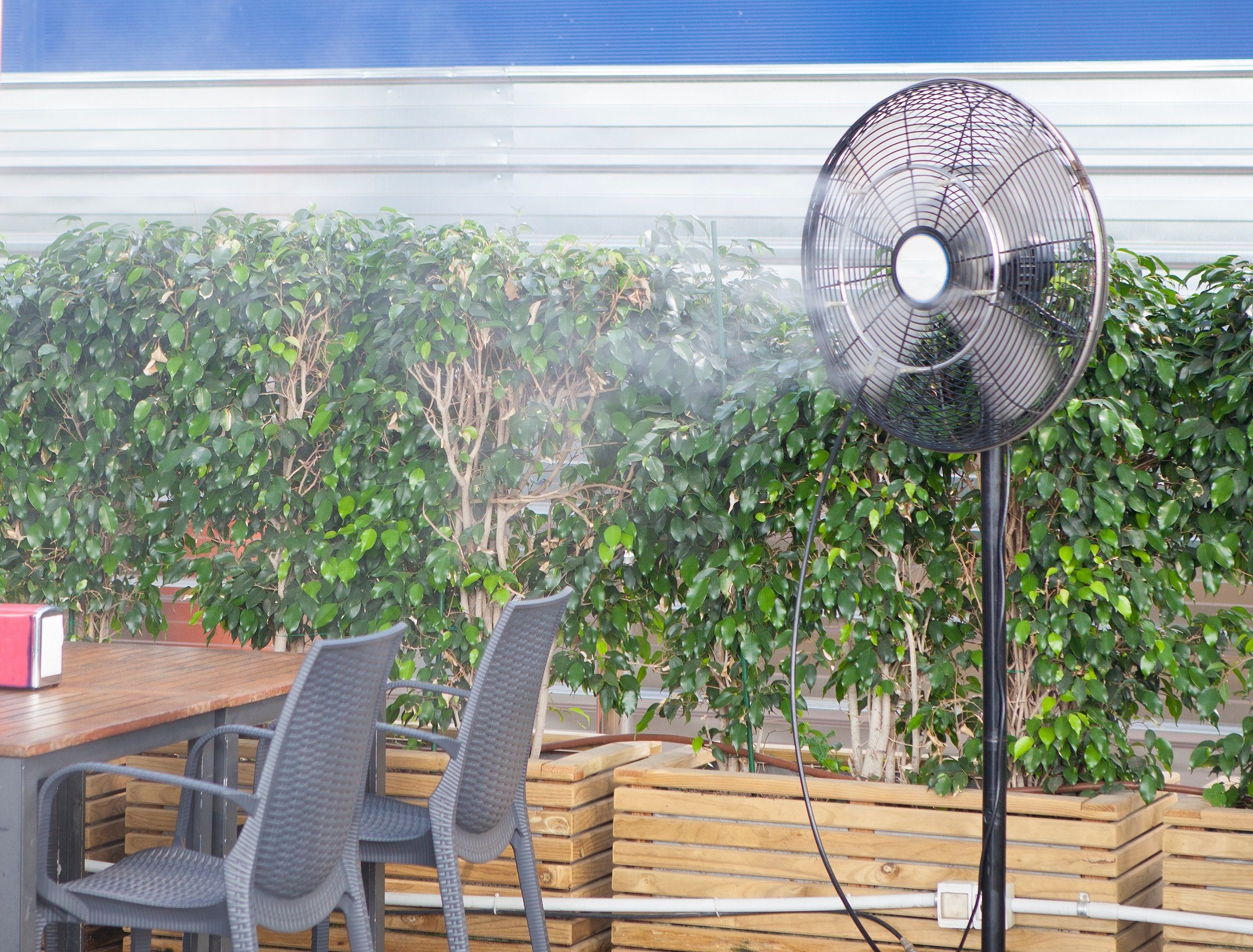 Stay Cool All Summer With the Best Outdoor Misting Fans