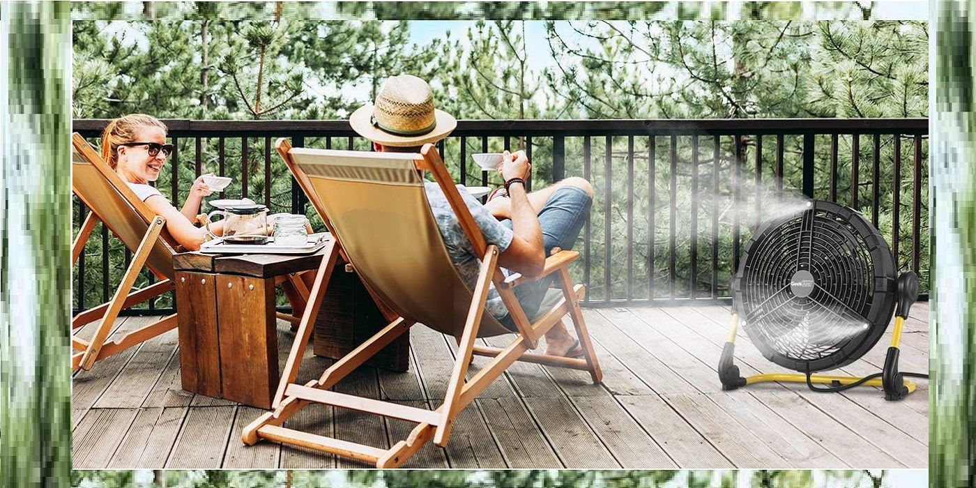 Stay Cool All Summer With the Best Outdoor Misting Fans