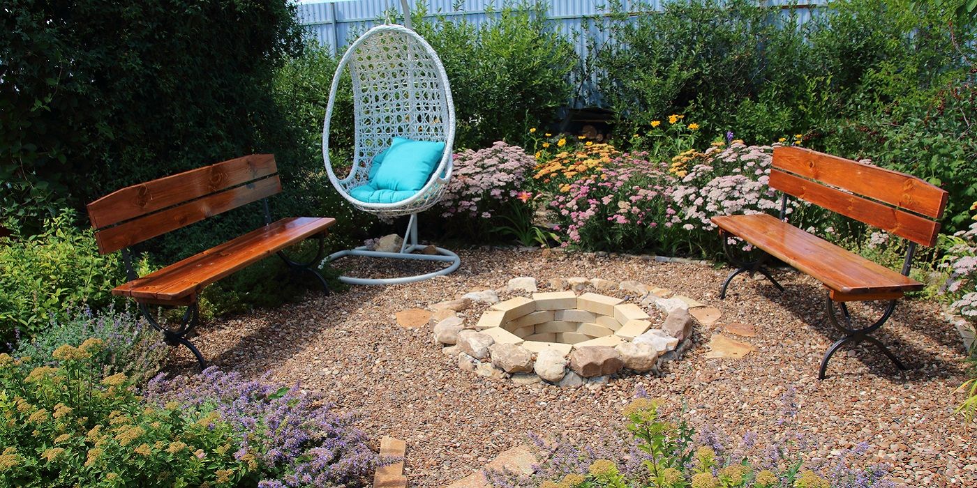 Add a Stone Fire Pit to the Backyard
