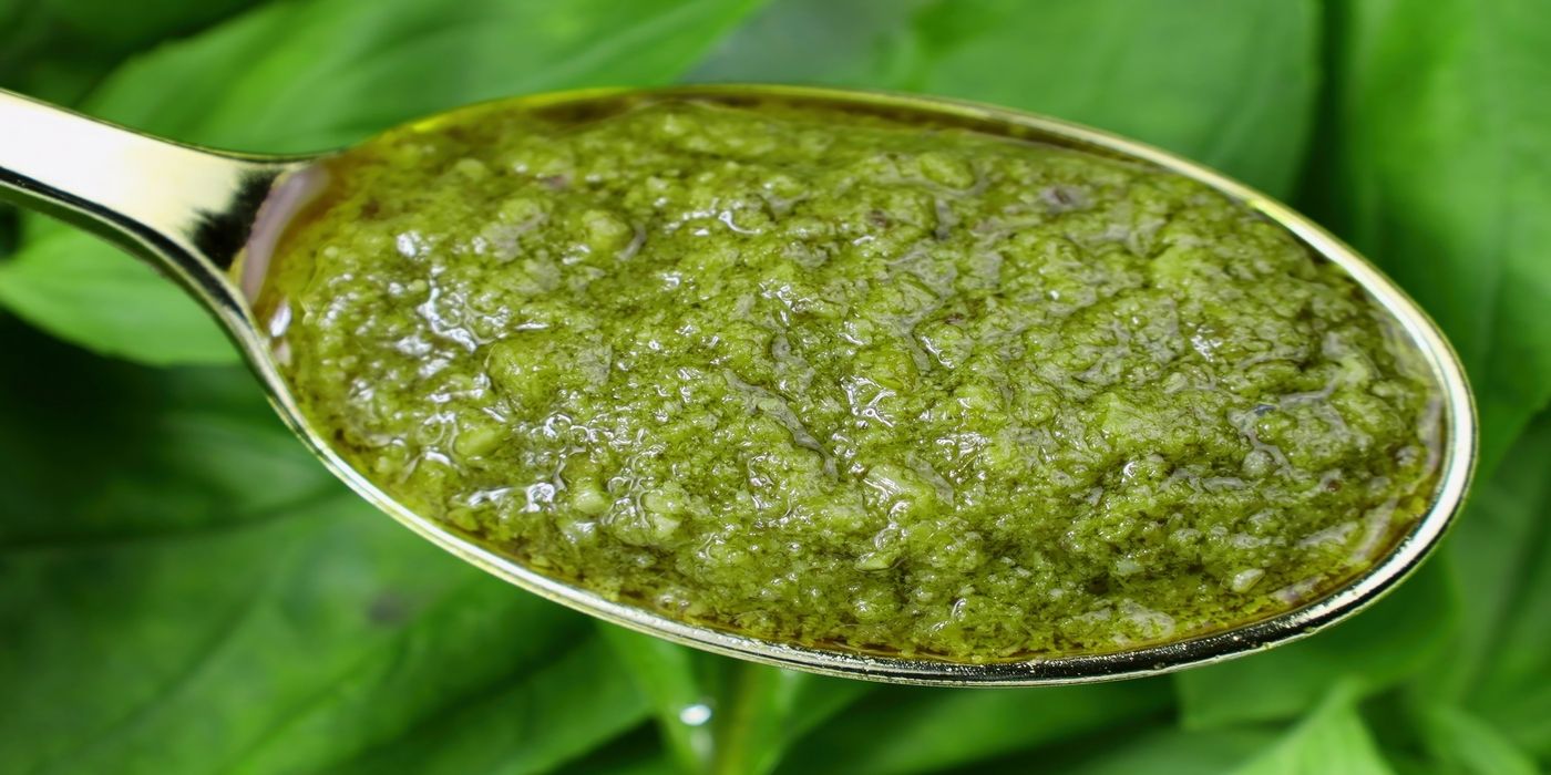 Transform Excess Garden Herbs into Flavorful Frozen Pesto Cubes
