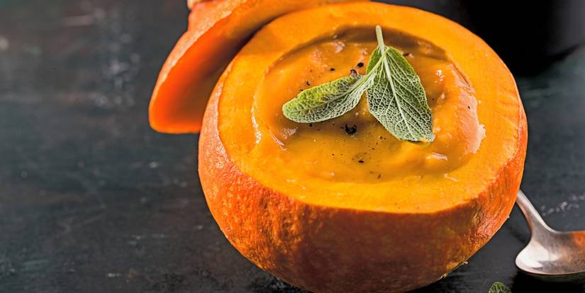 Serve Your Soups in Festive Pumpkin Bowls