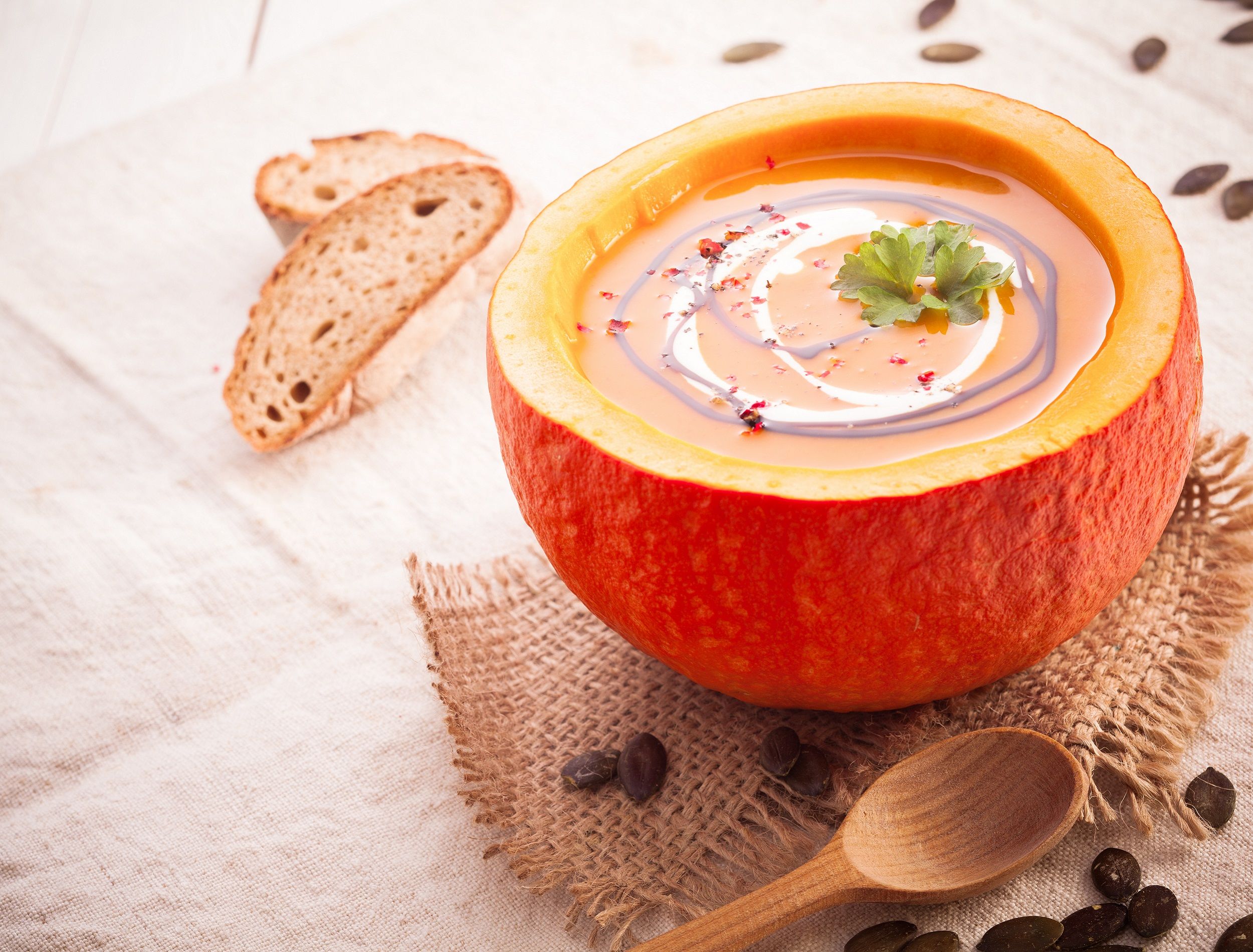 Serve Your Soups In Festive Pumpkin Bowls serve-your-soups-in-festive-pumpkin-bowls