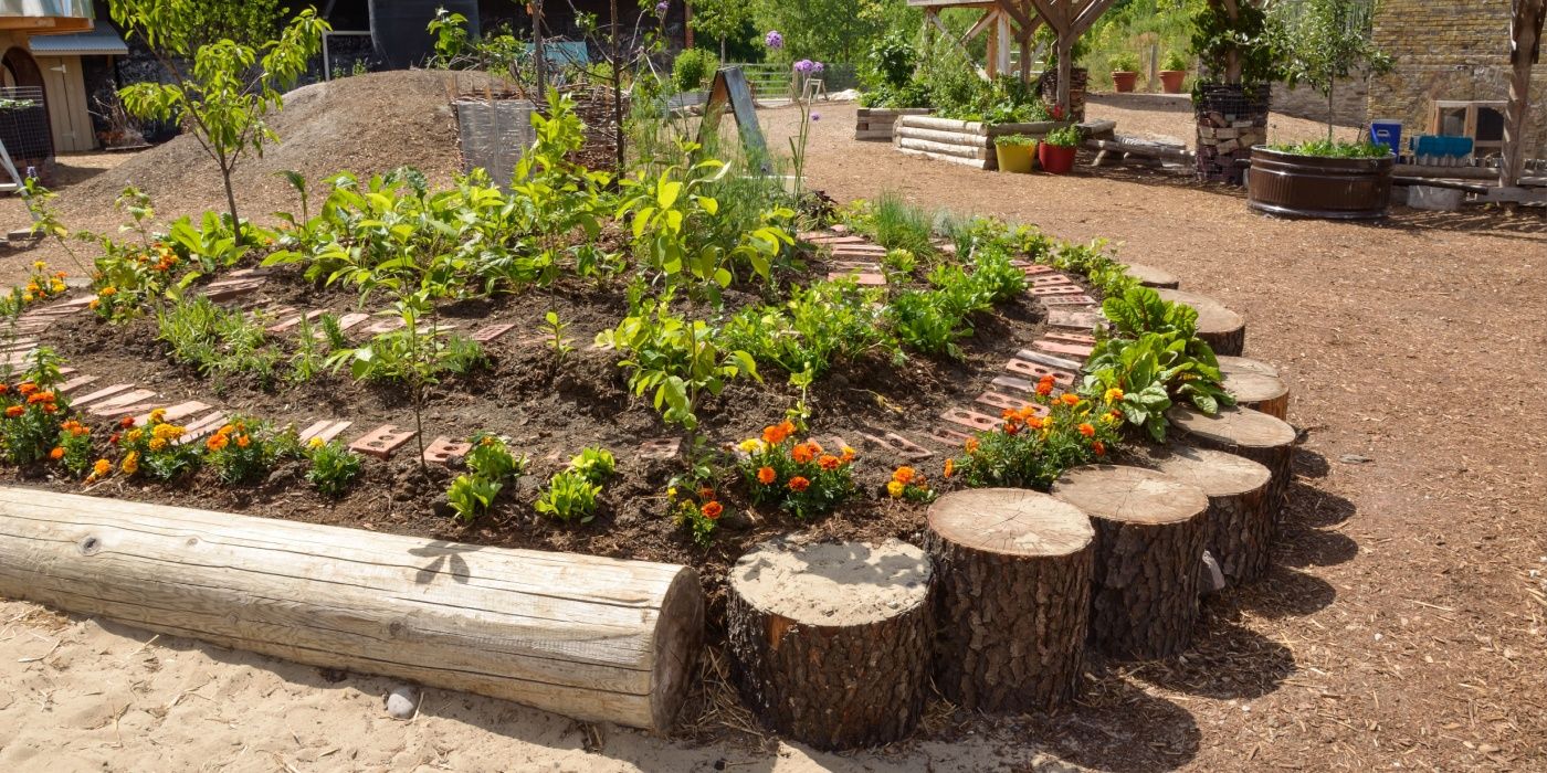 Transform Your Front Yard Landscaping With Rustic Flower Beds